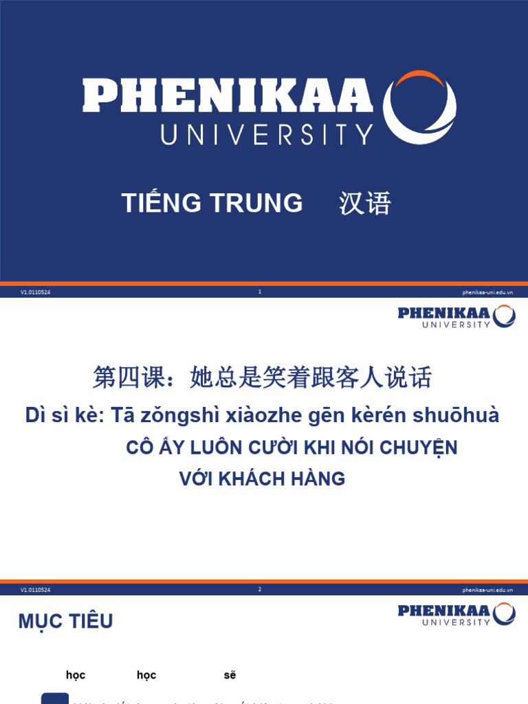 FCL703002 - Bai 4 (HSK3) - v1.0110524 | PDF