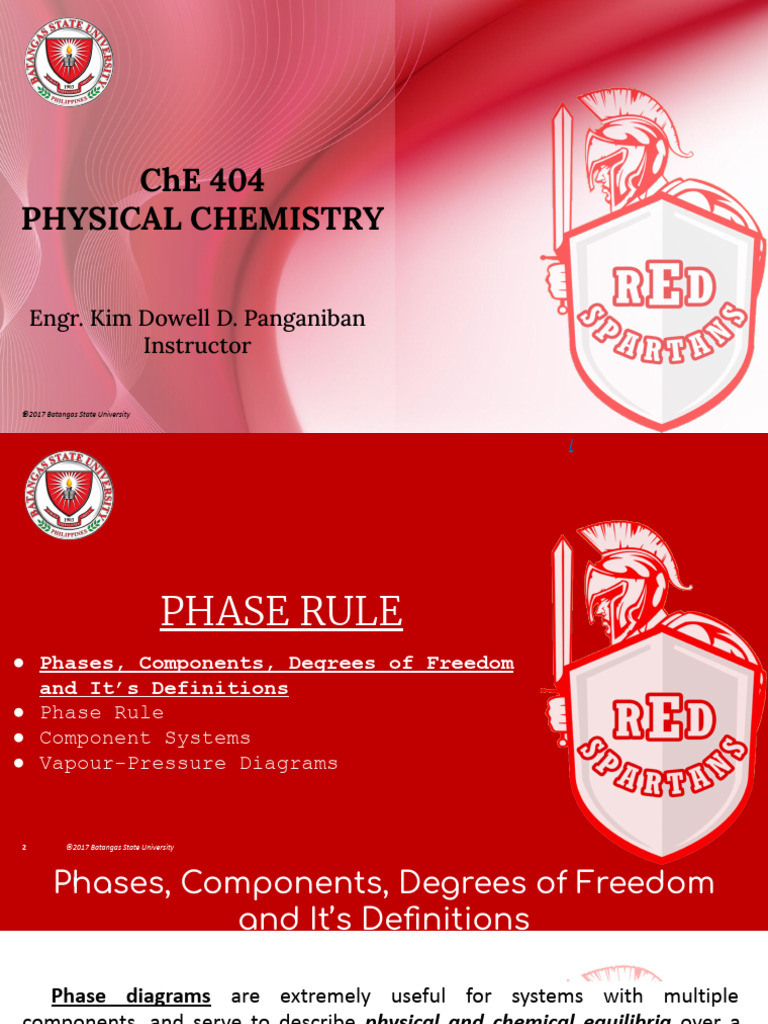 Phase Rule and Component Systems Explained | PDF | Phase Rule | Solubility