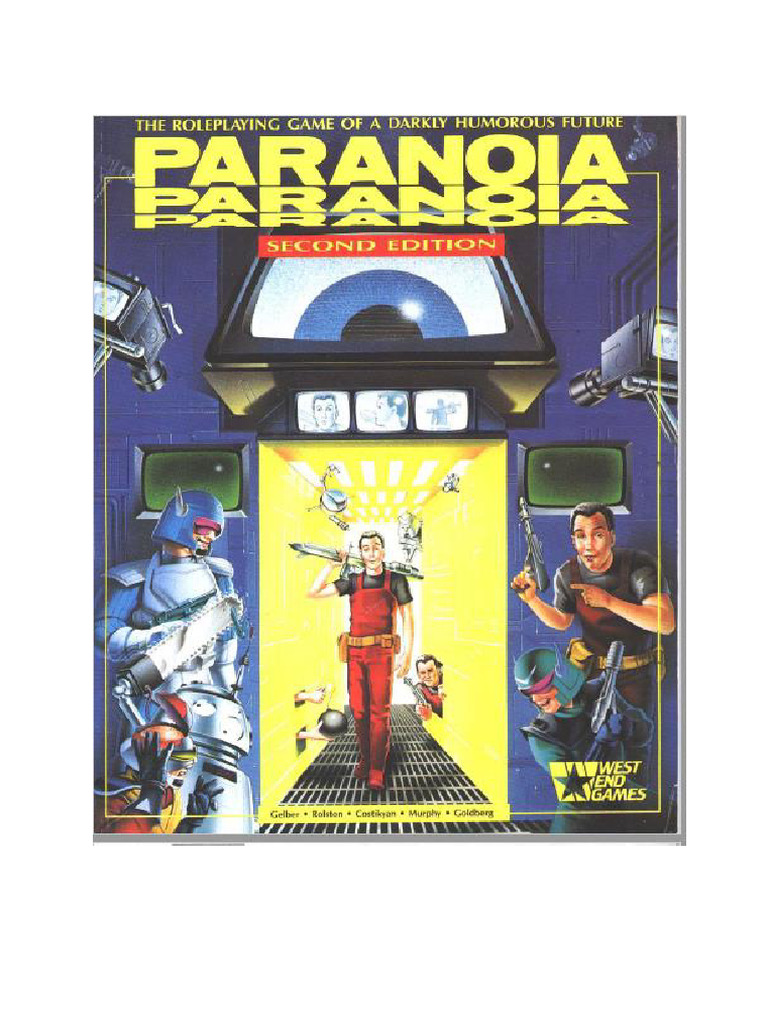 Paranoia 2e 玩家手册 v1.3 | PDF