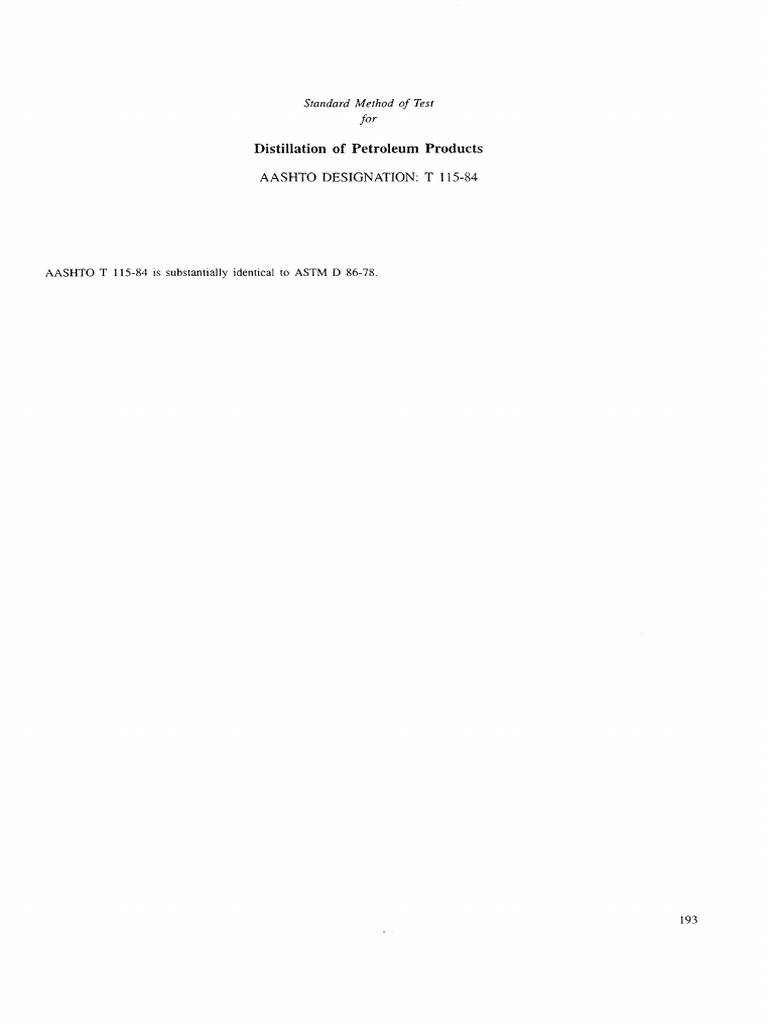 Aashto T 115-84 | PDF