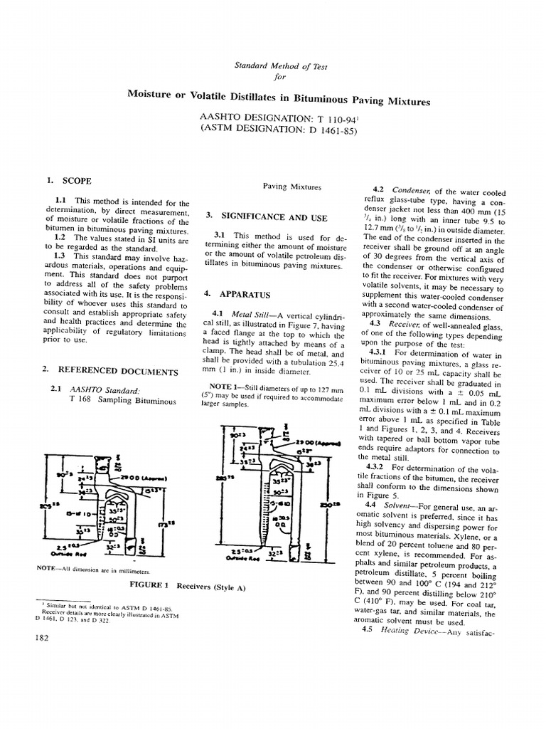 Aashto T 110-94 | PDF
