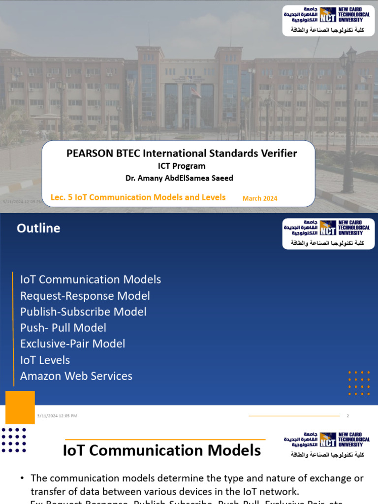 NCTU ppt 2023-2024_WEEK5-IOT-Communication-models-levels | PDF | Cloud Computing | Amazon Web ...