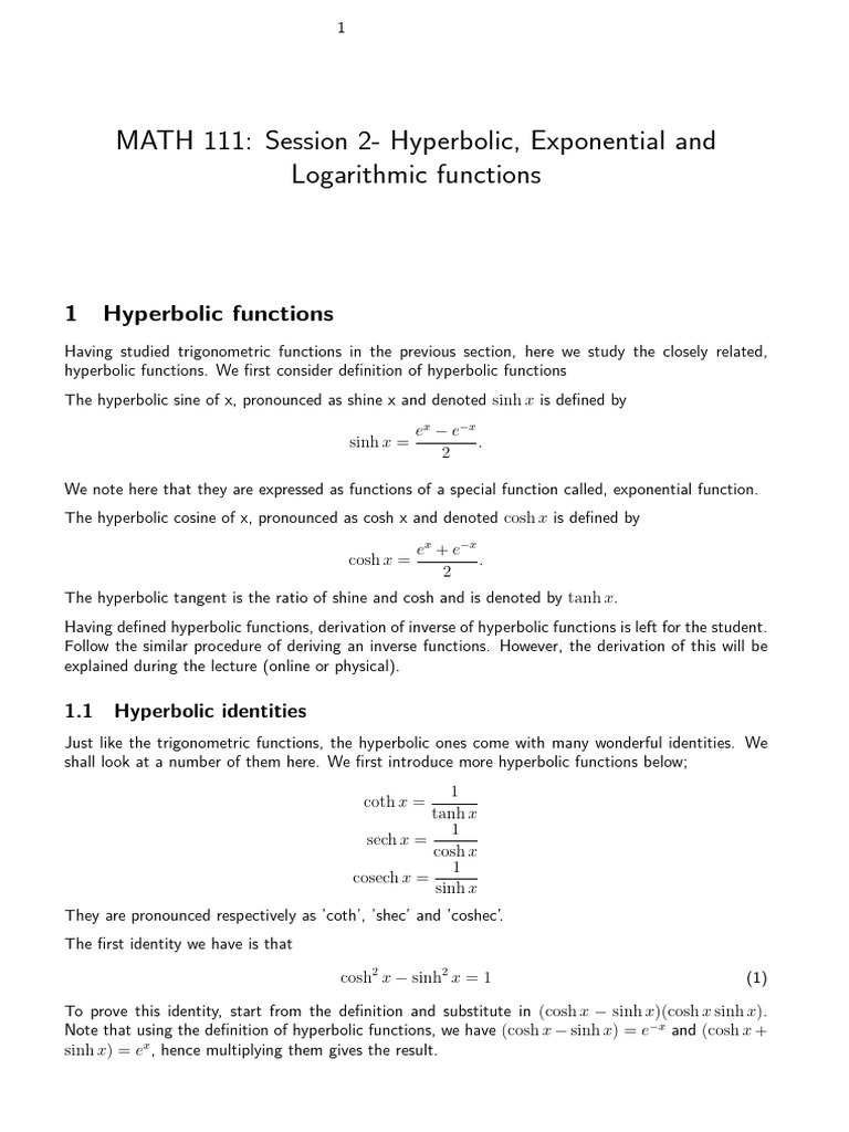 MAT111 Week 7 Lesson 2 Trigonometric Functions Sep 2021 | PDF | Trigonometric Functions ...