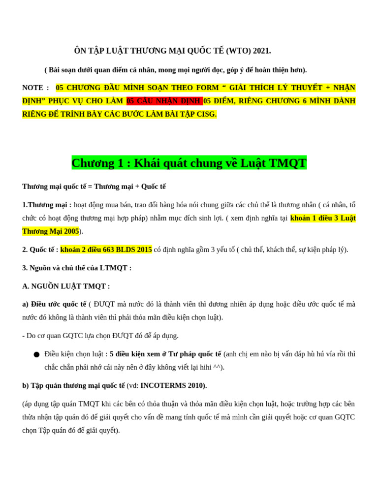 8. Lý thuyết TMQT | PDF