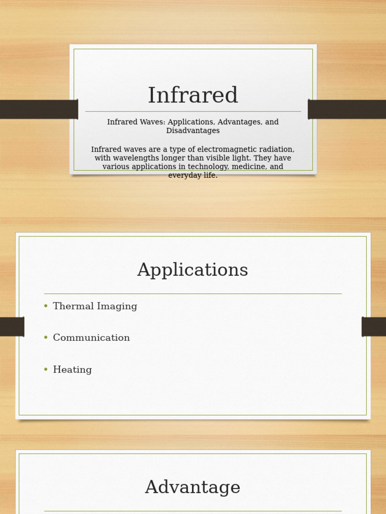 Infrared by Group 3-10 Dandelion | PDF | Infrared | Electromagnetic ...
