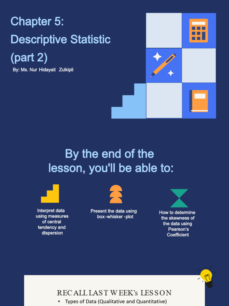 Chapter 5 Descriptive Statistic Part 2 (New) | PDF | Mode (Statistics ...
