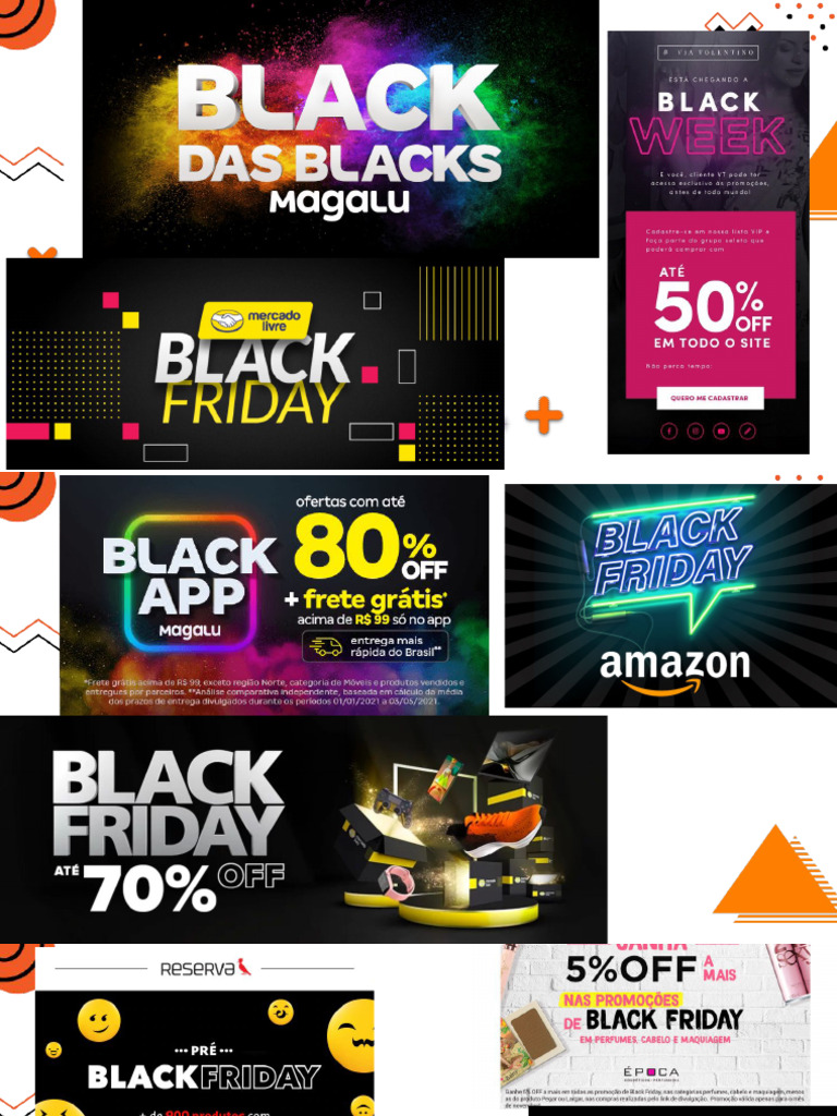 Referências de Criativos para Black Friday | PDF