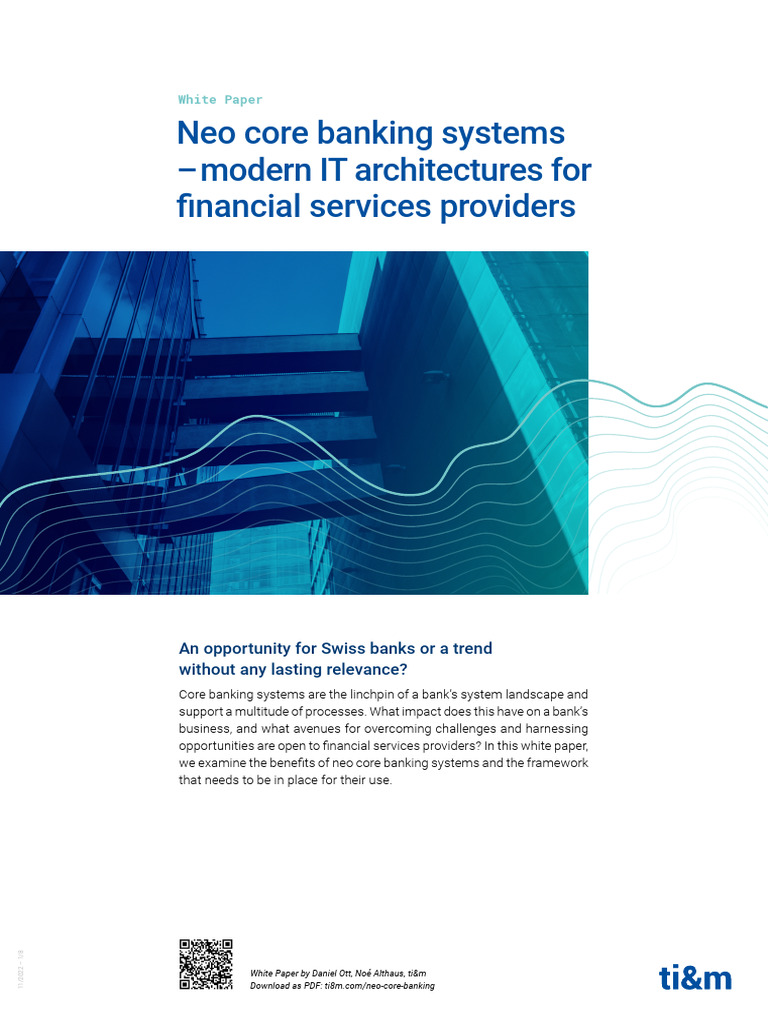 Whitepaper-Neo-Core-Banking-def-EN | PDF | Databases | Banks