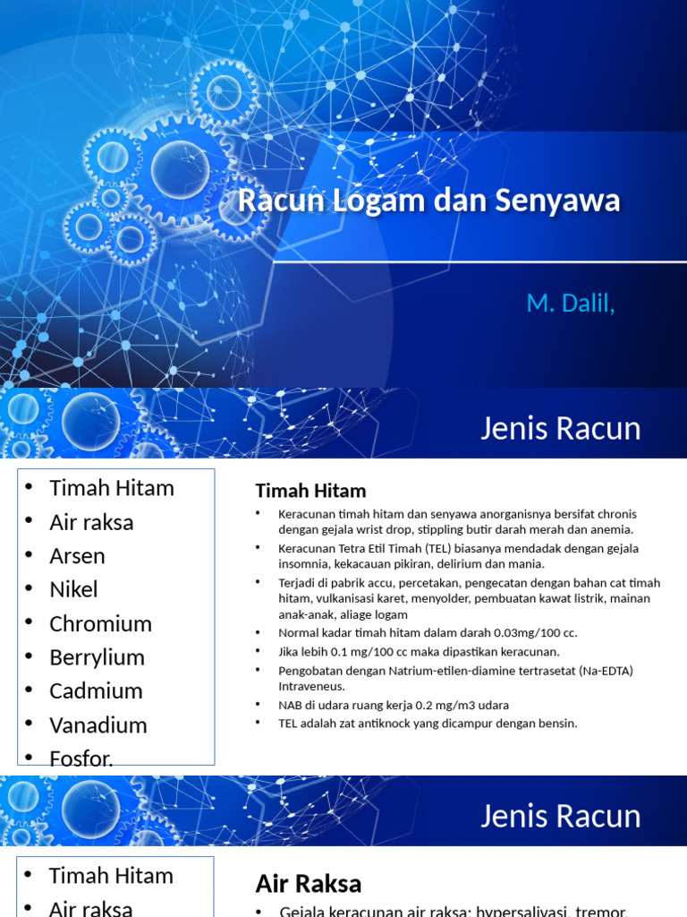 K3-4 Racun Logam Dan Senyawa | PDF