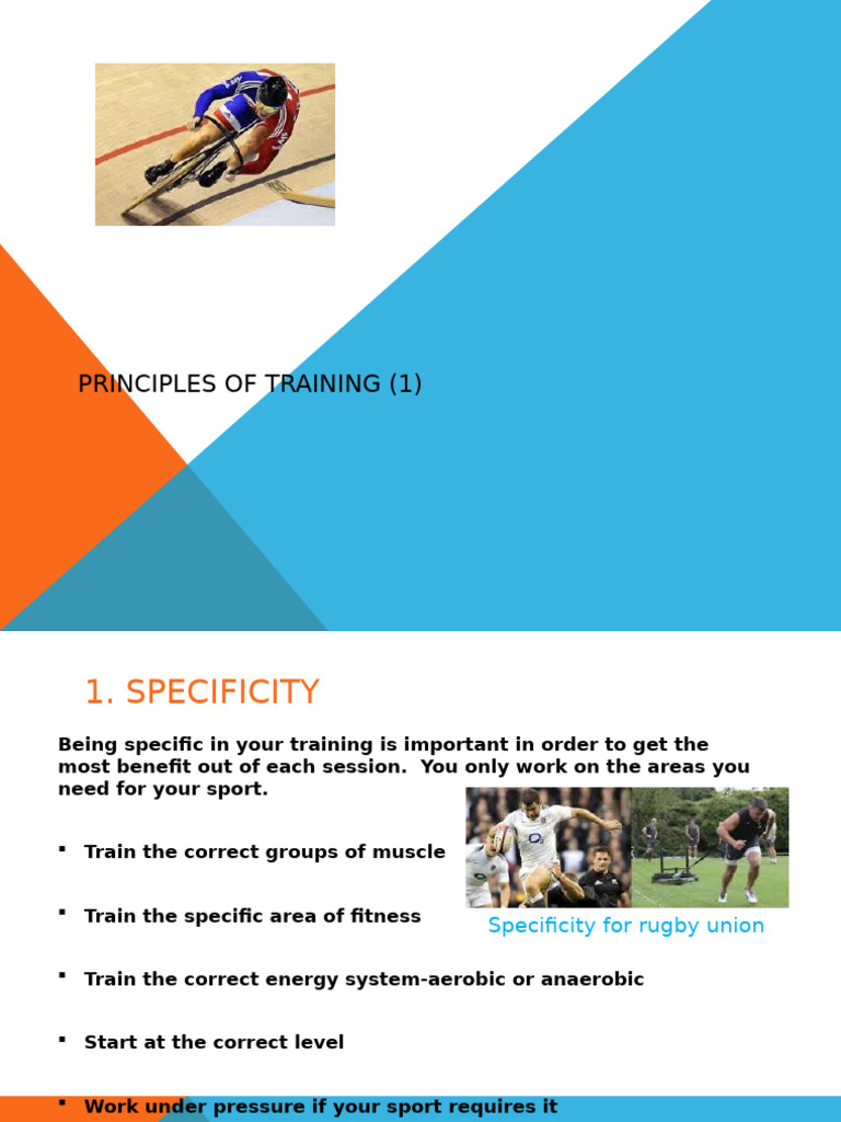 2.1 Principles of Training 1-2 | PDF | Physical Fitness | Clinical Medicine