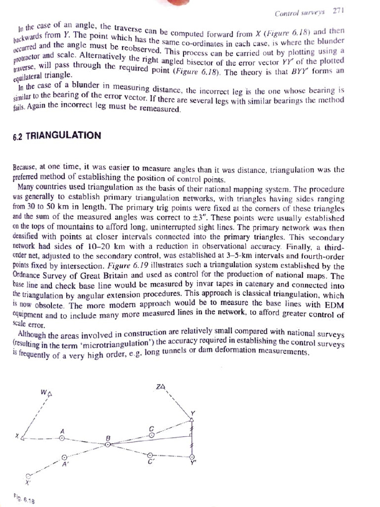triangulation | PDF | Surveying | Triangle