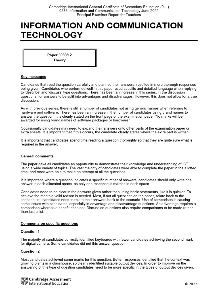 June 2022 Examiner Report | PDF | Typefaces | Computer File