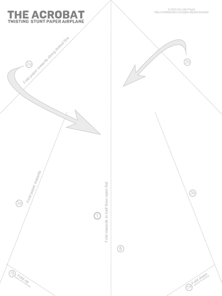 Paper Airplane Templates | PDF