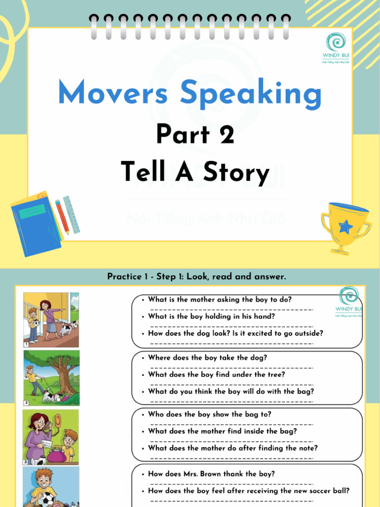 Mover Speaking Part 2 by Windy Bui (L) | PDF