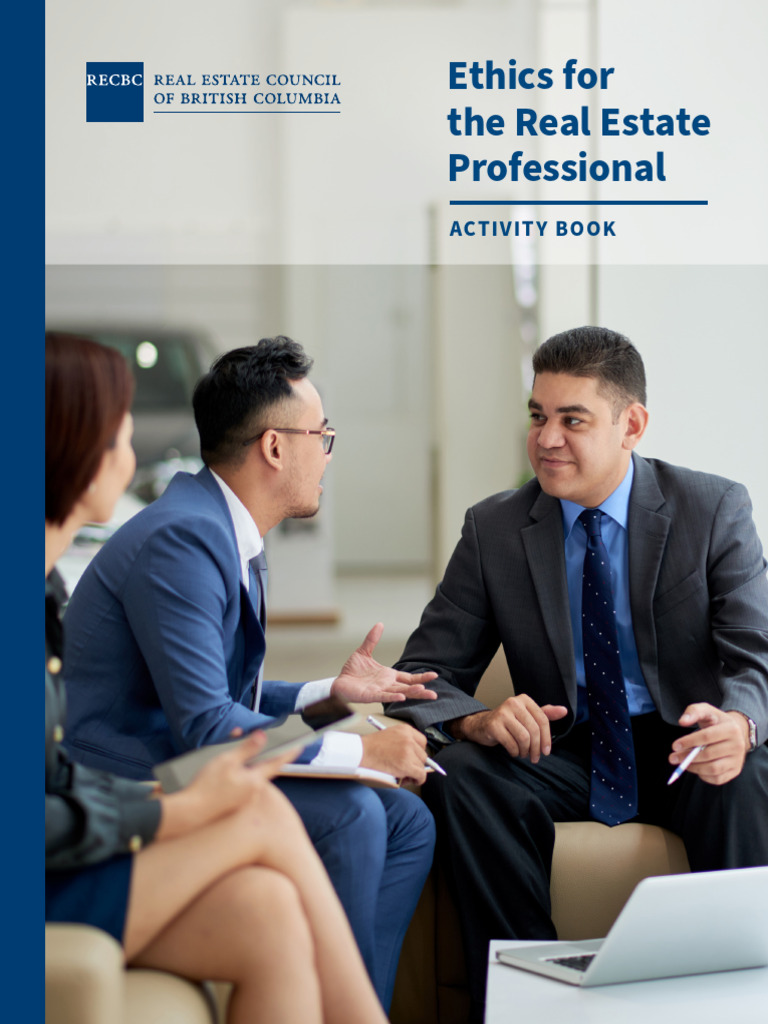 Ethics For The Real Estate Professional Activity Book (Revised) | PDF ...