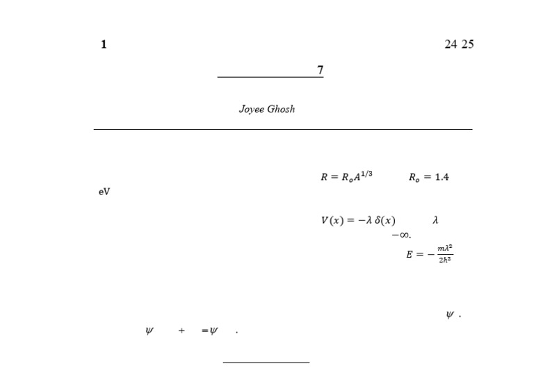 QM - Problem Set 7 - QM-applications | PDF