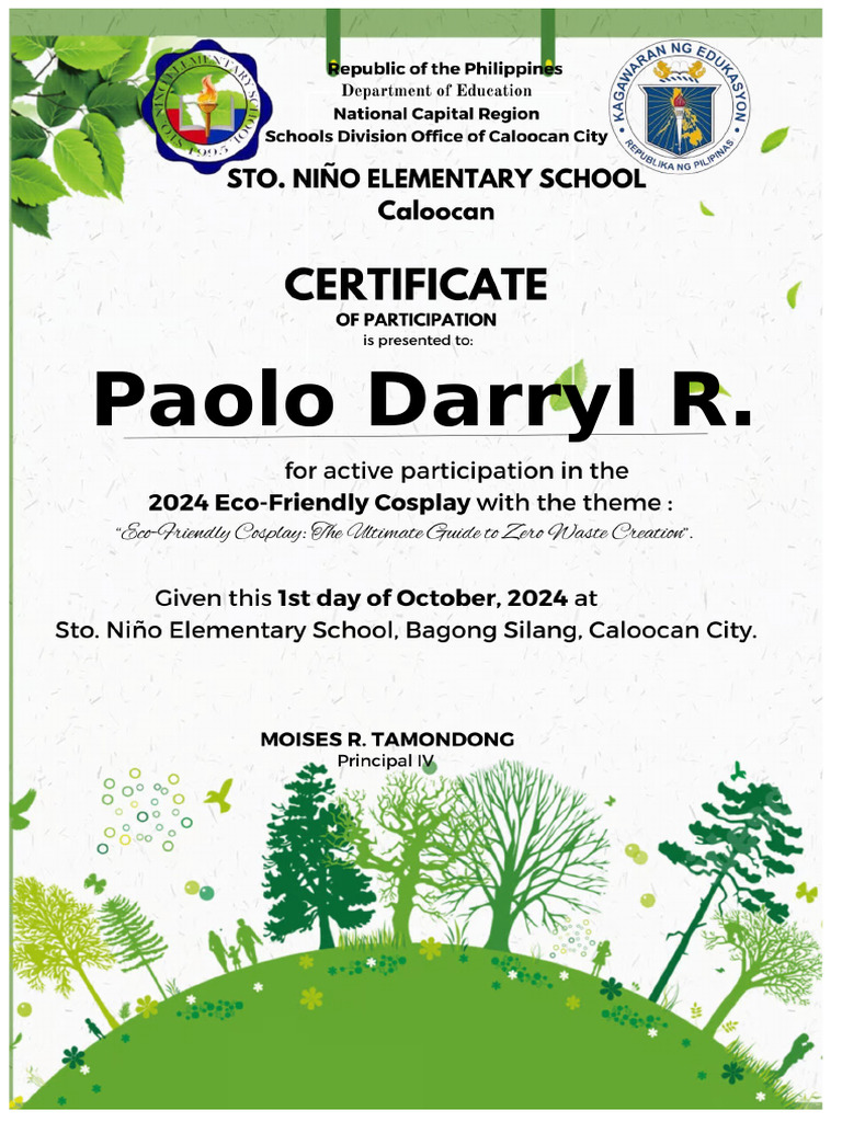 Certificate Ec-Saver | PDF