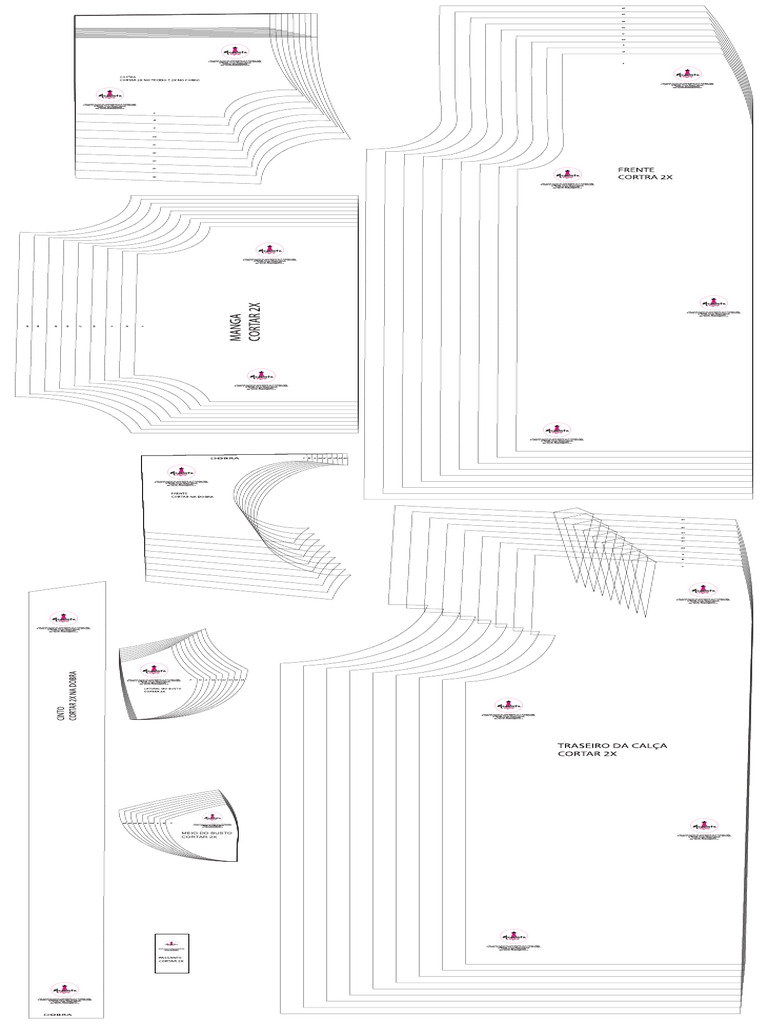 Macacao Melissa Impressao Plotter | PDF