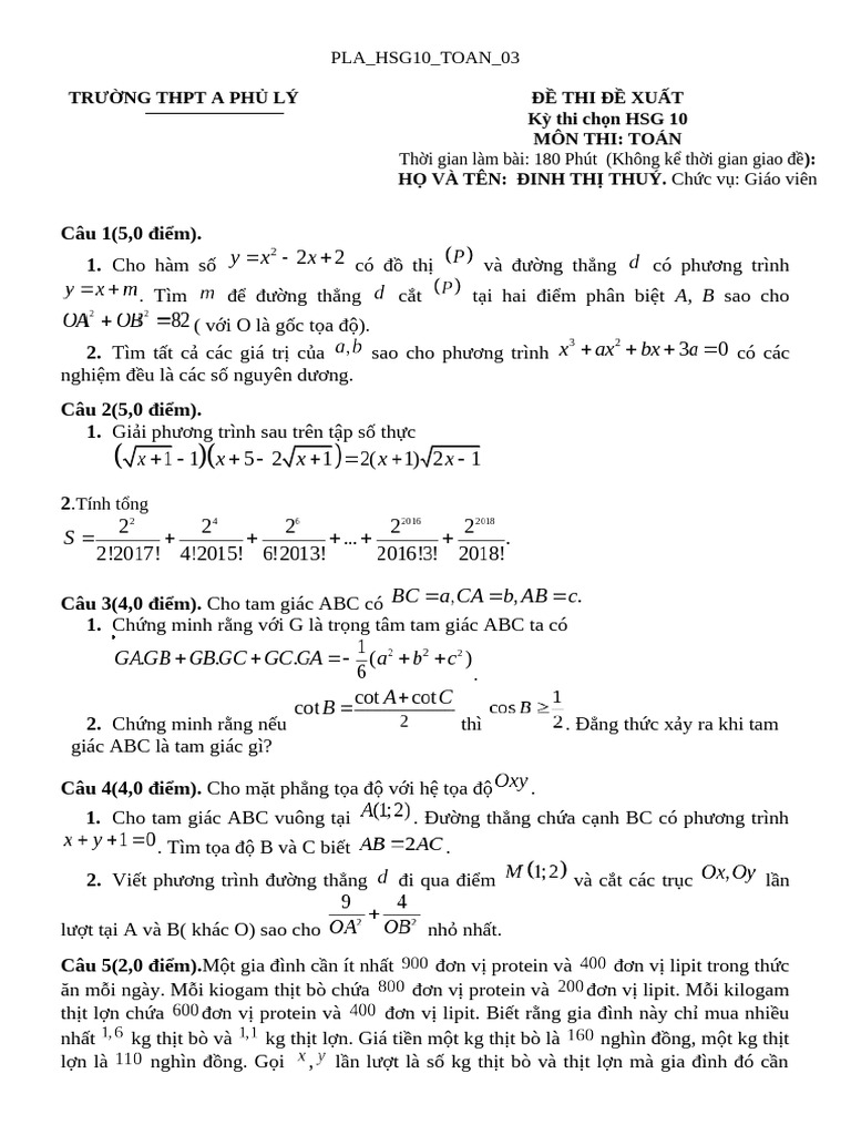 #57pla HSG10 Toan 03 | PDF