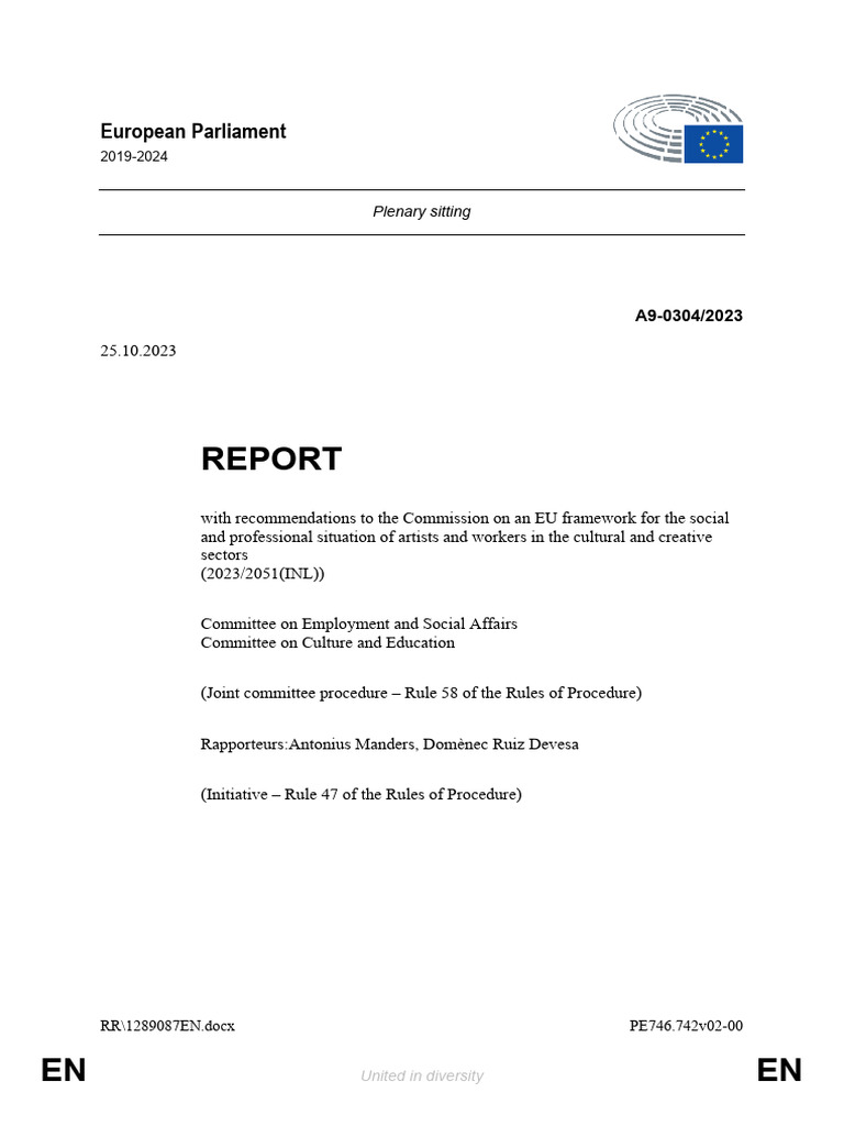 A-9-2023-0304_EN | PDF | European Union | Directive (European Union)