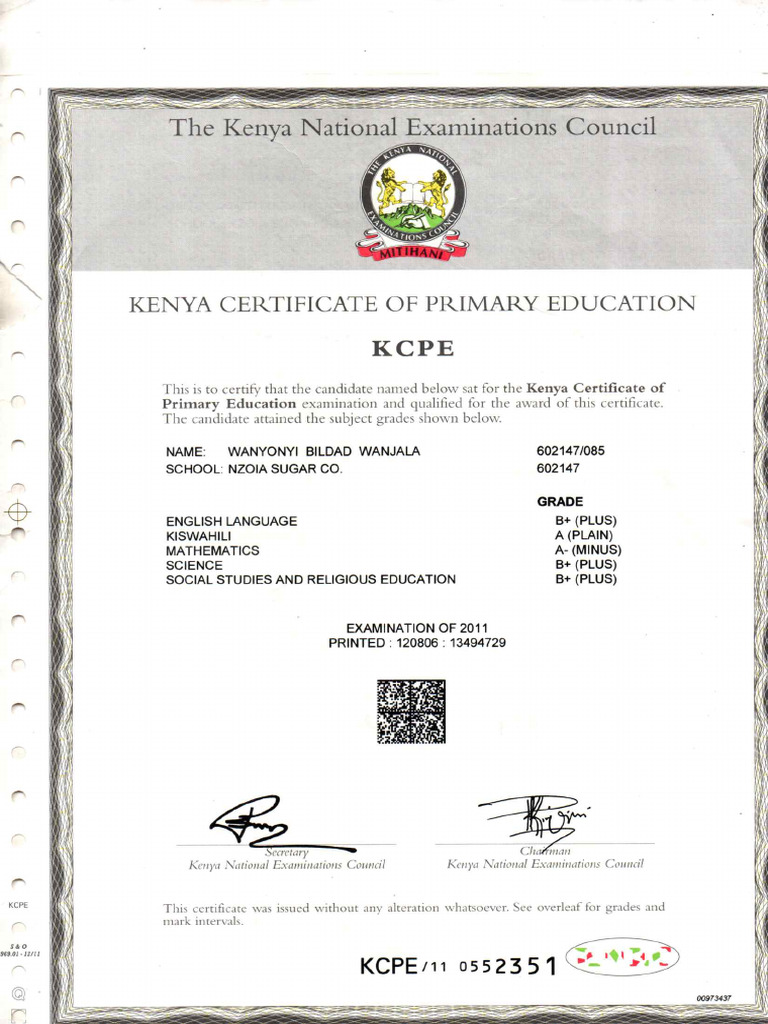 Kcpe | PDF