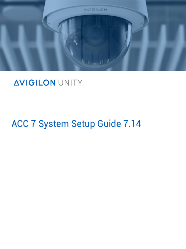 Avigilon Guide | PDF | Ip Address | Computer Network