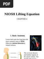 Niosh Lifting Equation English and Metric | PDF