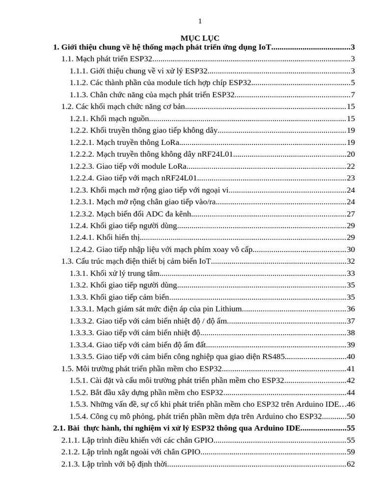 Thuc Hanh Ve Vi Xu Ly - HP Thuc Hanh Chuyen Mon | PDF