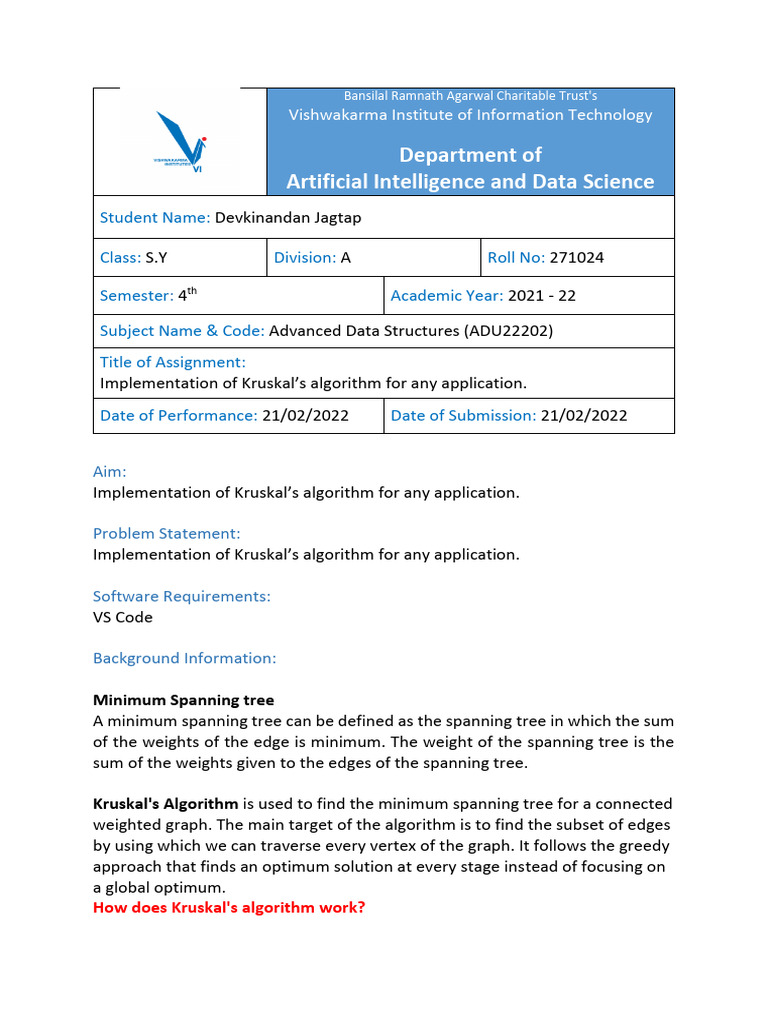 Devkinandan ADS Ass5 | PDF | Mathematical Relations | Computational Problems