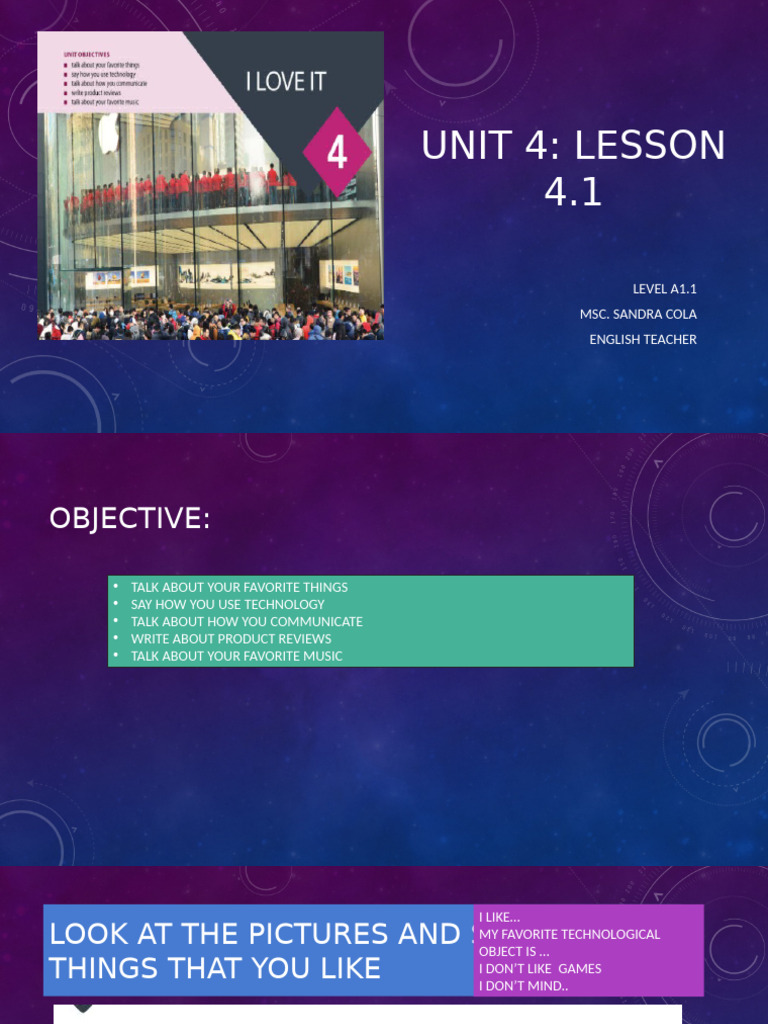 Unit 4 Lesson1 Ok | PDF