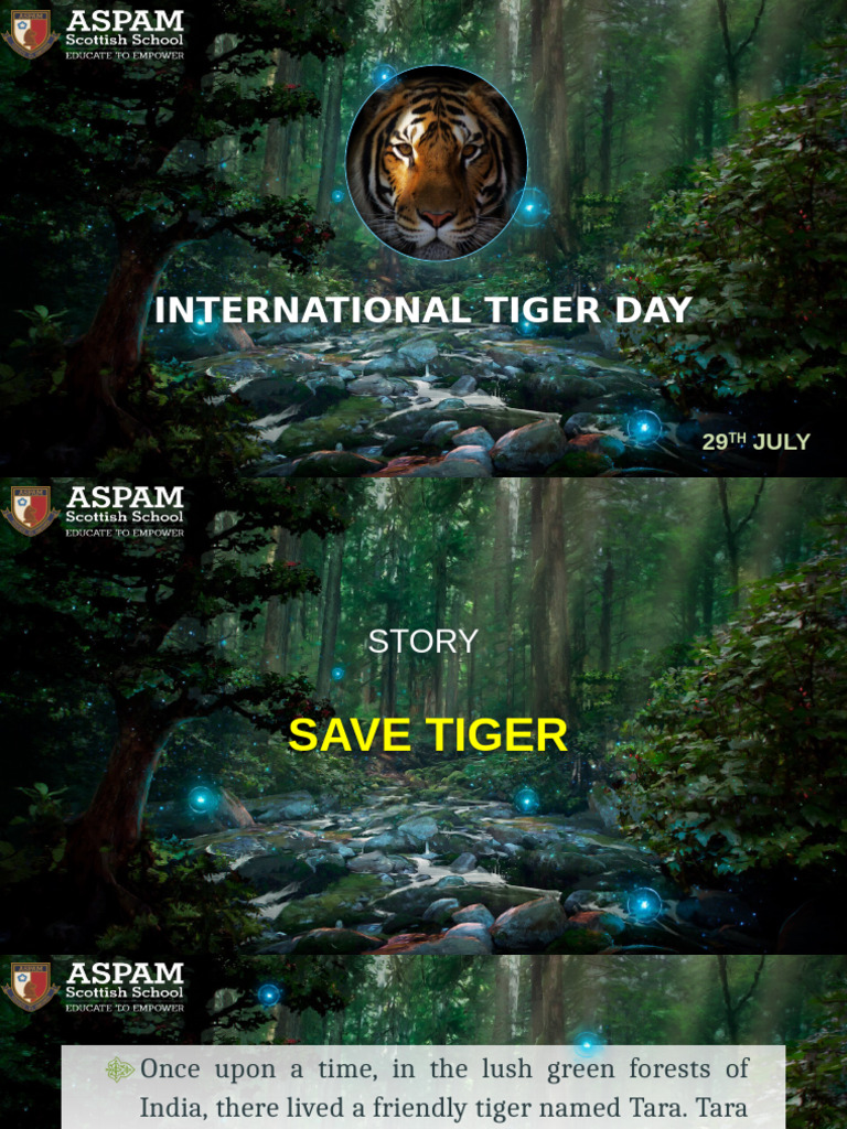 International Tiger Day | PDF | Religion & Spirituality | Poetry