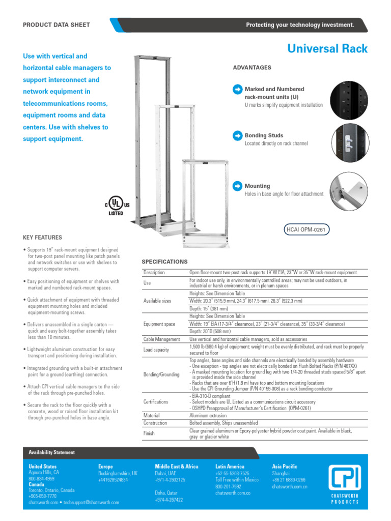 Datasheet | PDF | Manufactured Goods | Equipment