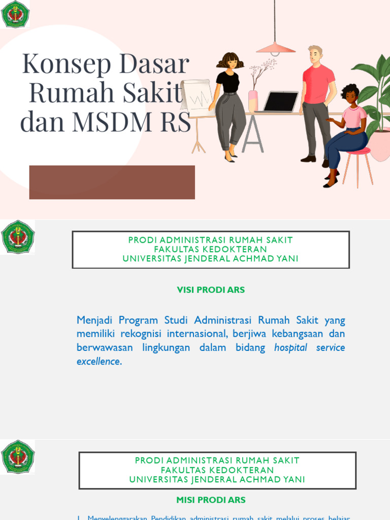 SESI 3 - Konsep Dasar MSDM Rumah Sakit | PDF | Pengembangan Diri | Kesehatan Holistik