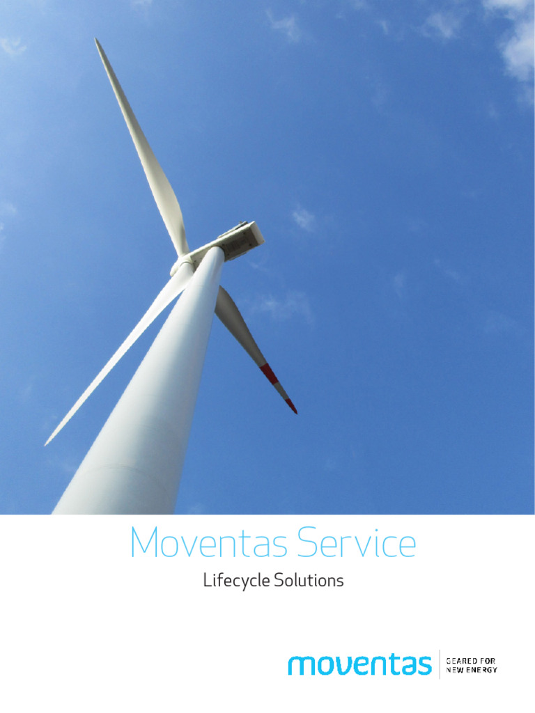 Moventas Service Brochure 40 Spread | PDF | Reliability Engineering ...