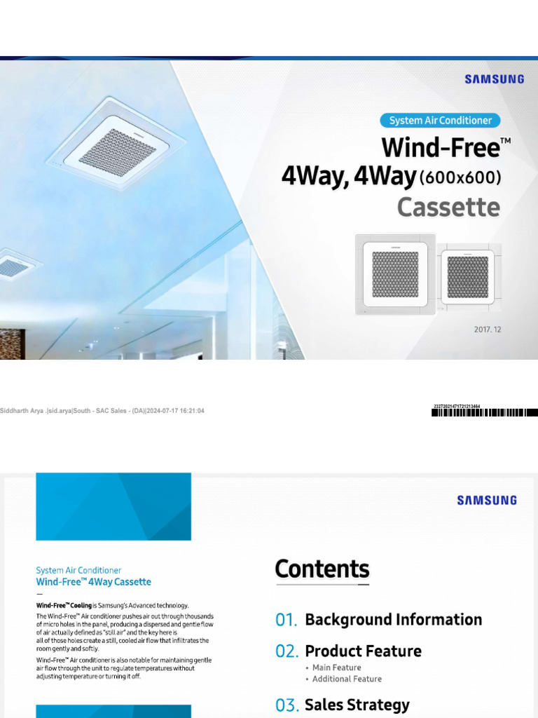 Samsung Wind Free 4 Way Sales | PDF