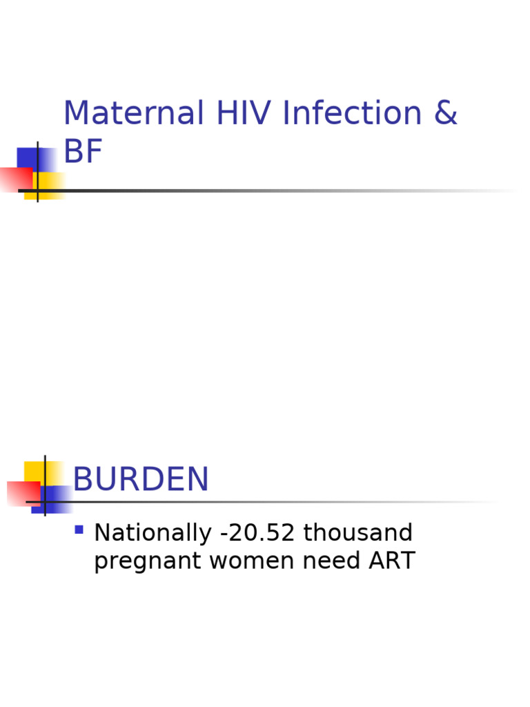 Maternal Hiv Pdf Diagnosis Of Hiv Aids Hiv