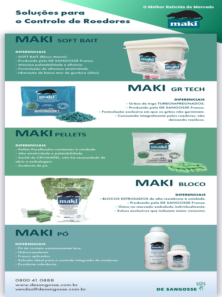 CATÁLOGO MAKI Tech - C | PDF