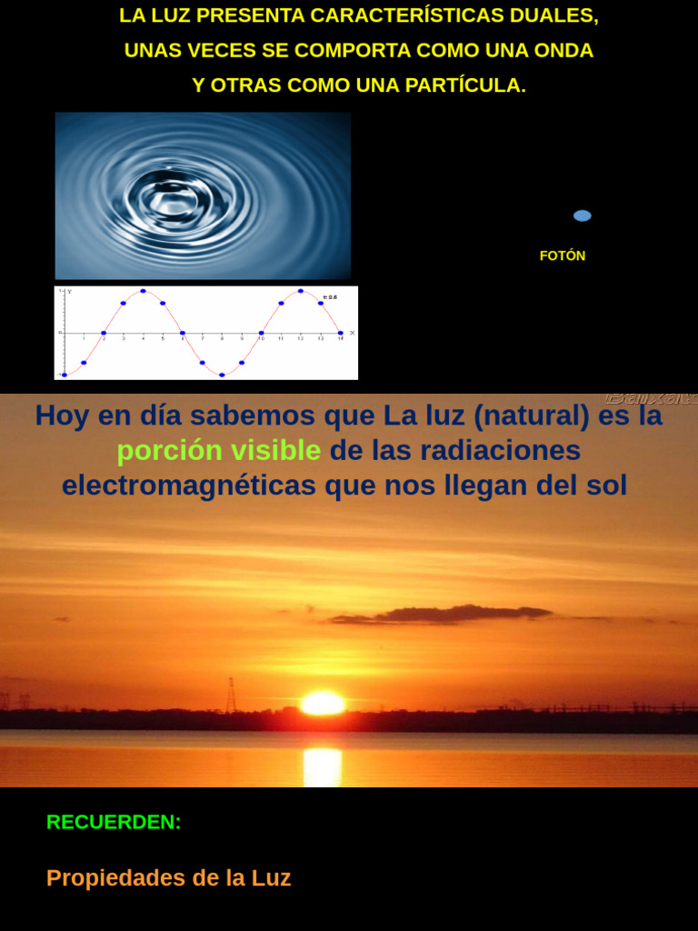 Clase N°2 - Óptica Fisica B | PDF | Ligero | Óptica