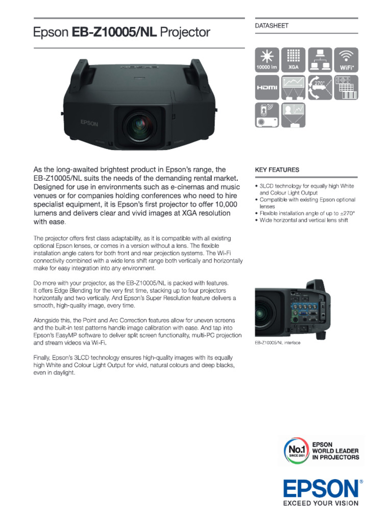 Epson Projector | PDF