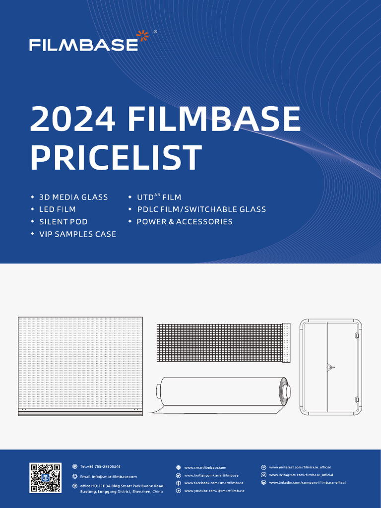 2024 - FILMBASE Pricelist and Store List | PDF