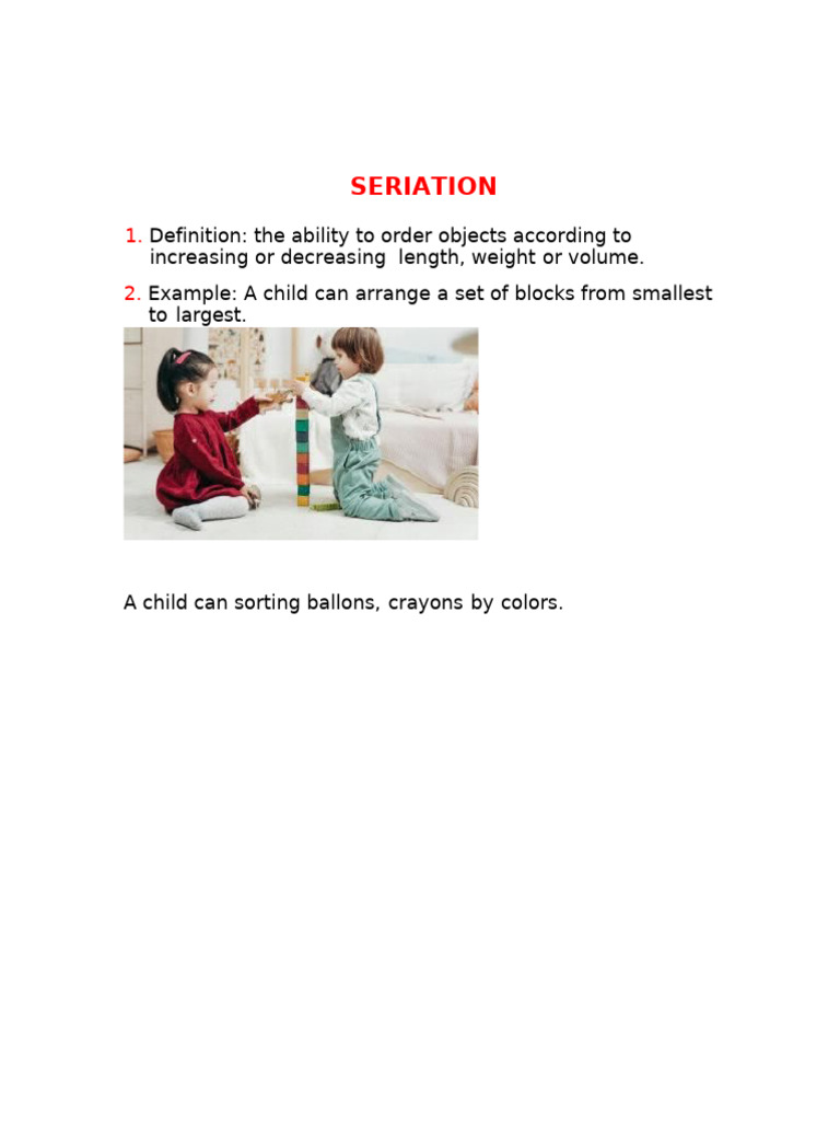 SERIATION | PDF