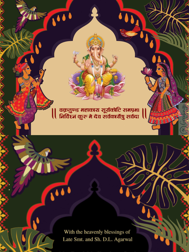 Wedding Invite - Vikash Goyal | PDF