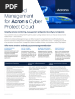 Manage Engine Endpoint Central - Datasheet | PDF | Security | Computer Security