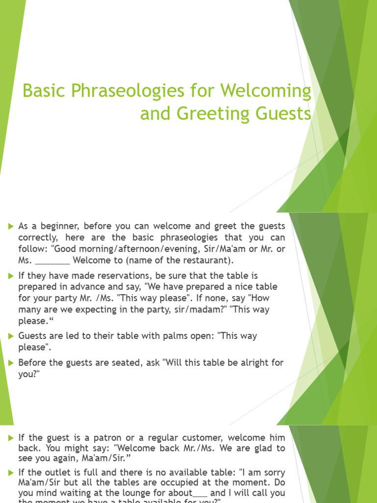 Basic Phraseologies | PDF