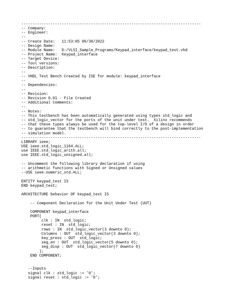 Exp 5 Keypad | PDF | Computer Engineering | Computing