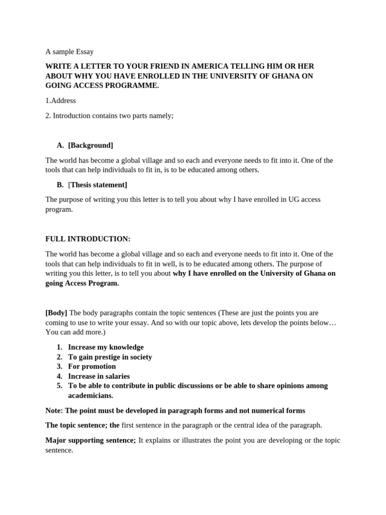 Essay writing lectures | PDF | Essays