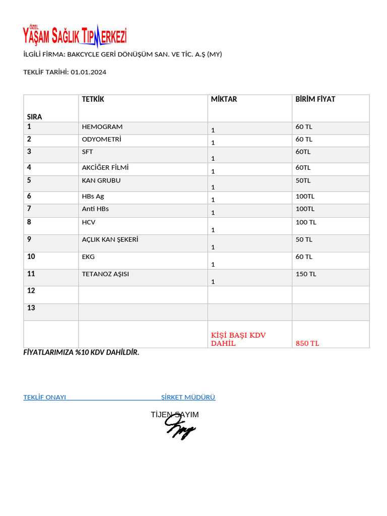 Bakcycle İşe Gi̇ri̇ş Tekli̇f | PDF