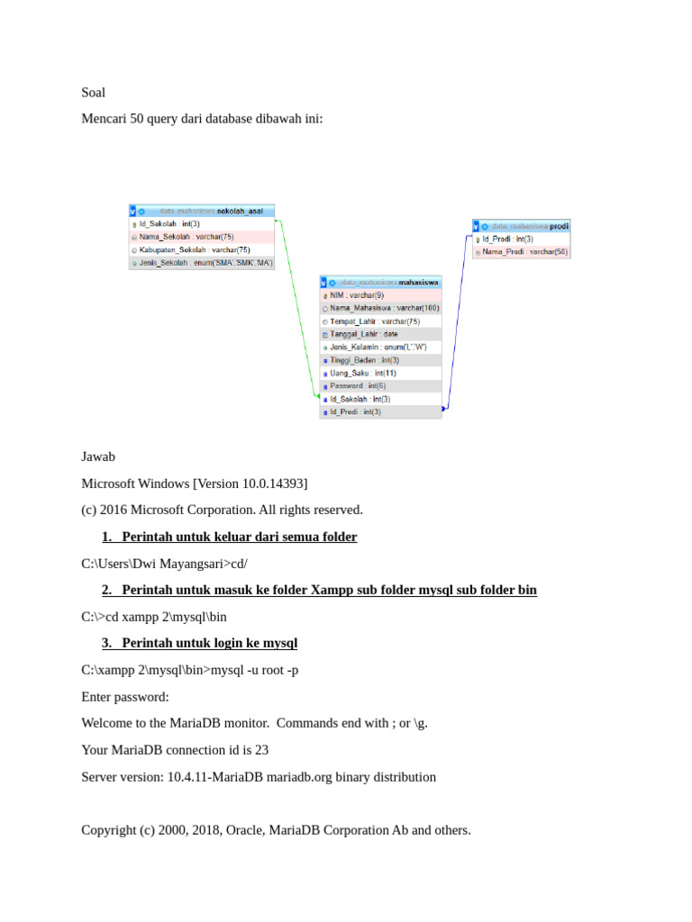 UTS Basis Data | PDF | Komputer