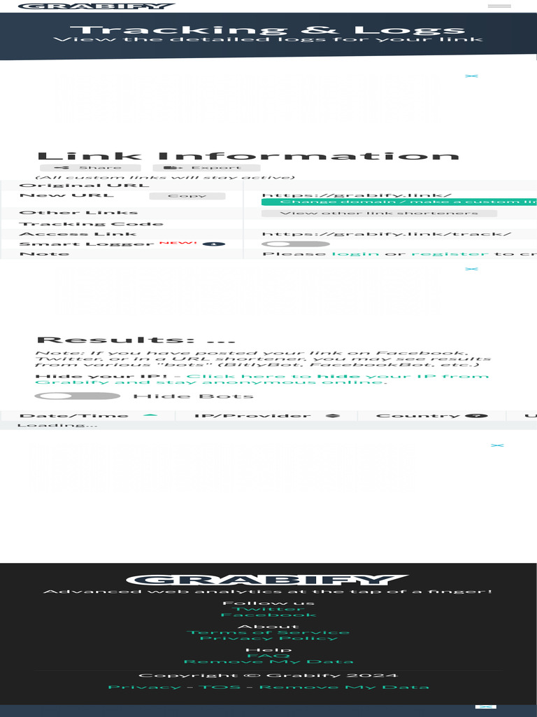 Tracking - Grabify IP Logger & URL Shortener | PDF | Computers
