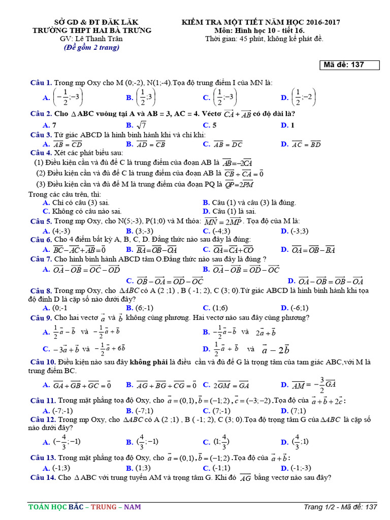 (KT01) - KT hh10 t16 2016-2017 | PDF
